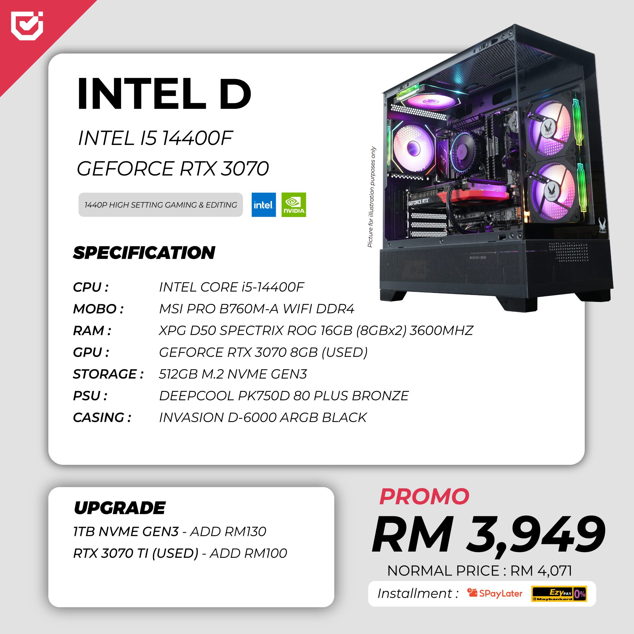 Trusted MY PC Builder: SawadaTech - Customize Yours Now!