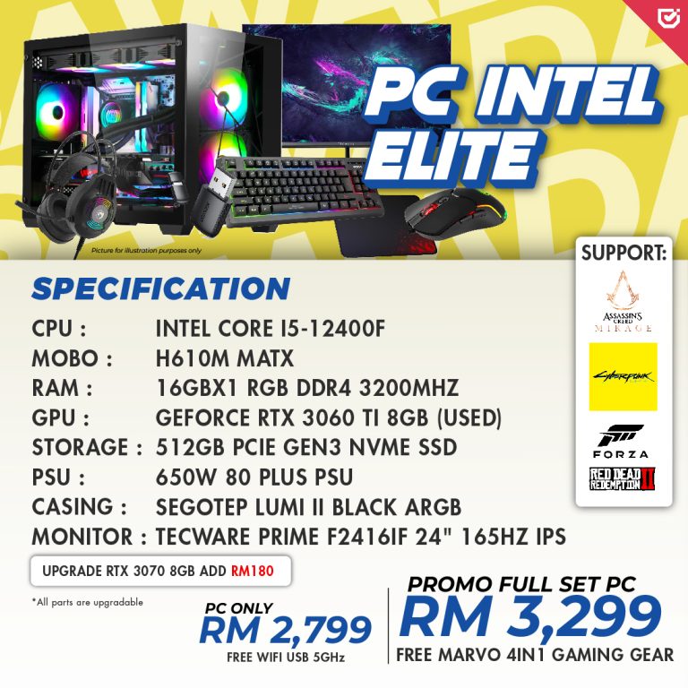 New Arrivals - Trusted MY PC Builder: SawadaTech