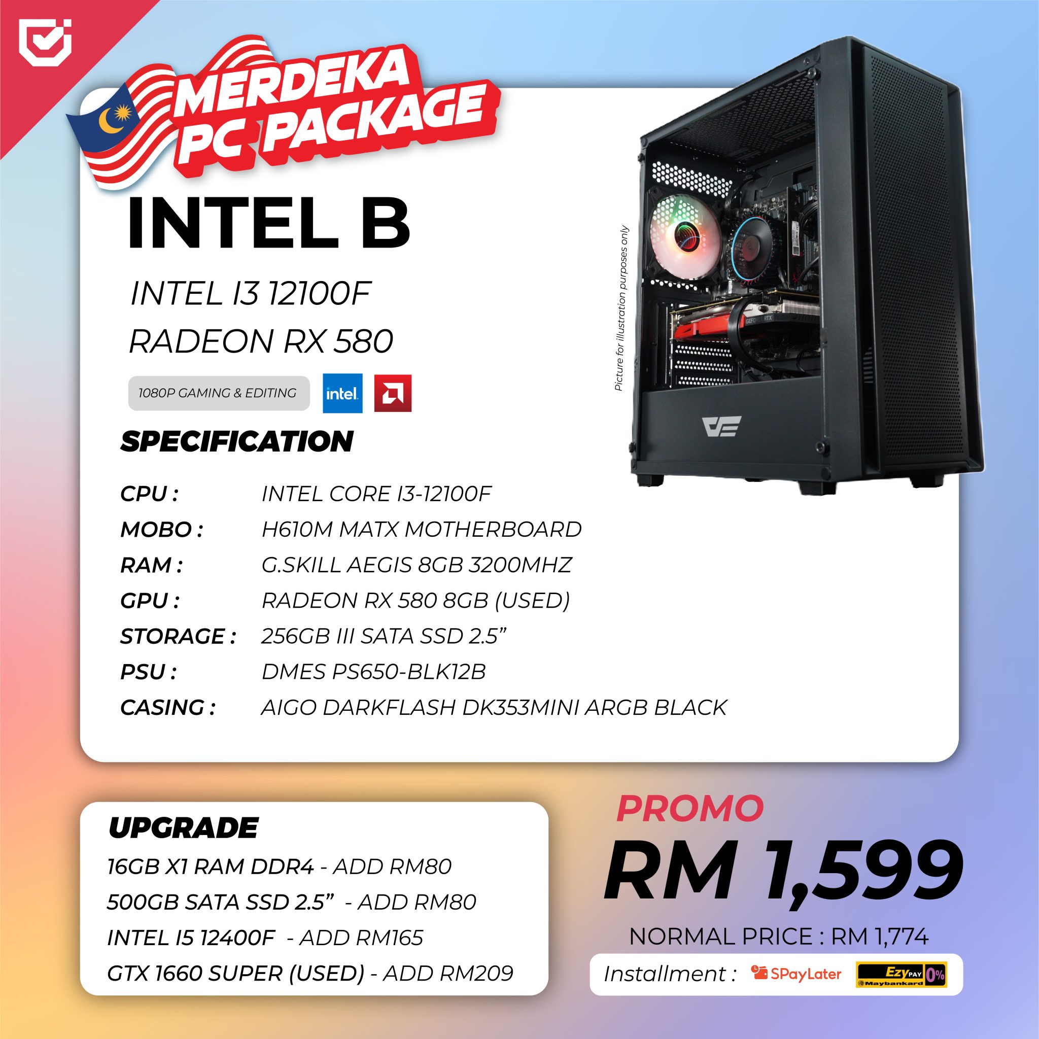 New Arrivals - Trusted MY PC Builder: SawadaTech