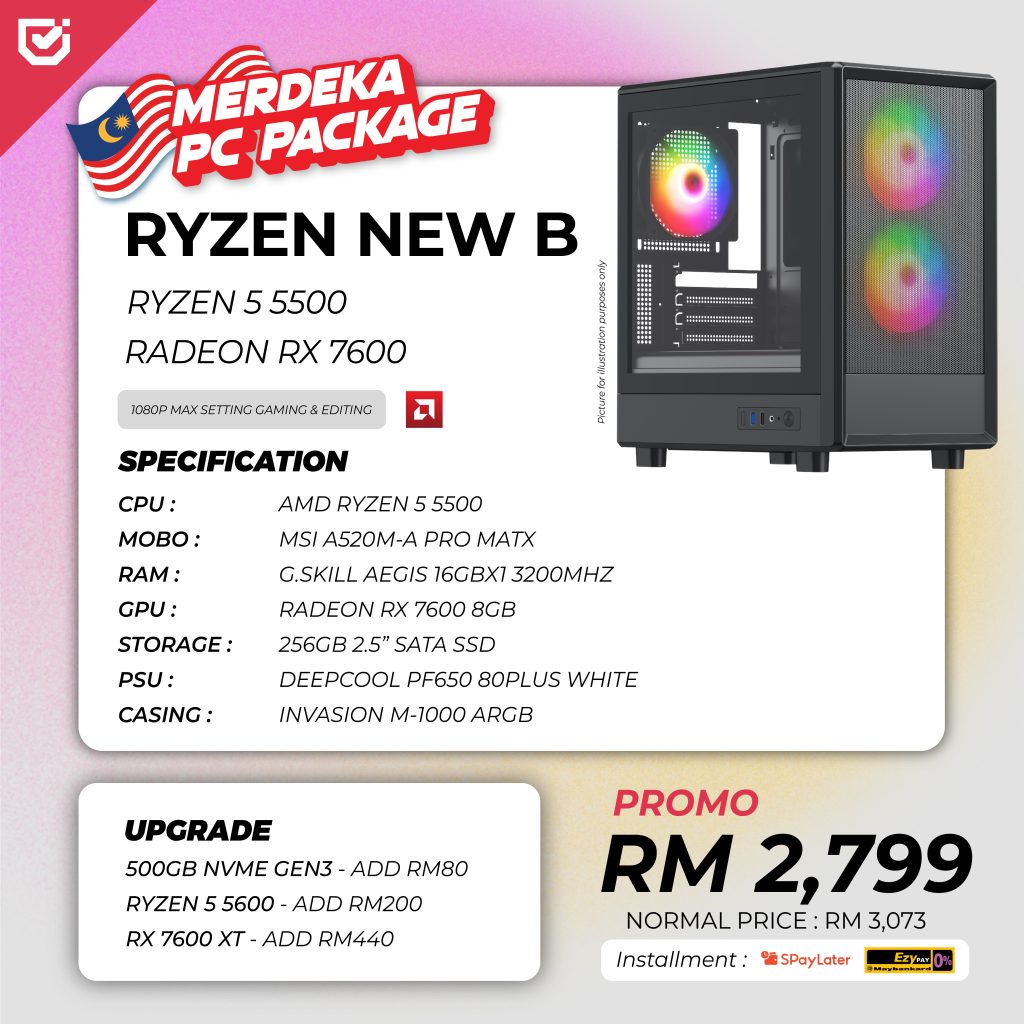 New Arrivals - Trusted MY PC Builder: SawadaTech